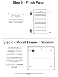 Documents | DIY Shutters